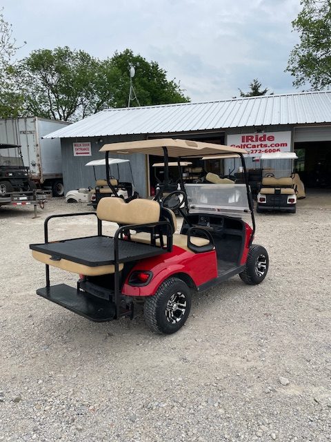 2019 E-Z-GO RED TXT ELITE FACTORY LITHIUM BATTERY CART WAS BUILT TODAY ...